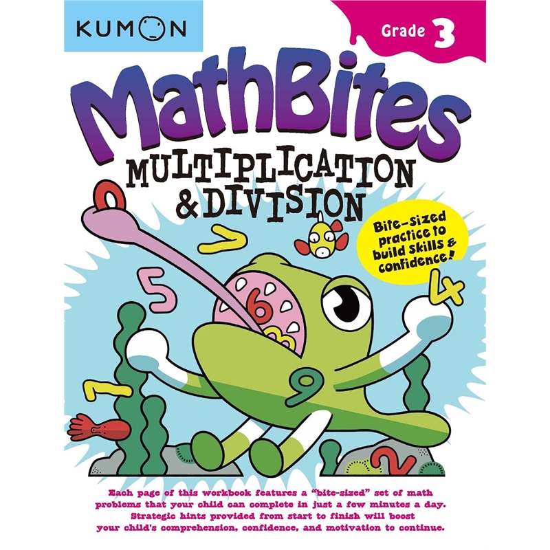 Kumon MathBites: Grade 2 Addition & Subtraction-Bite-Sized Practice ...